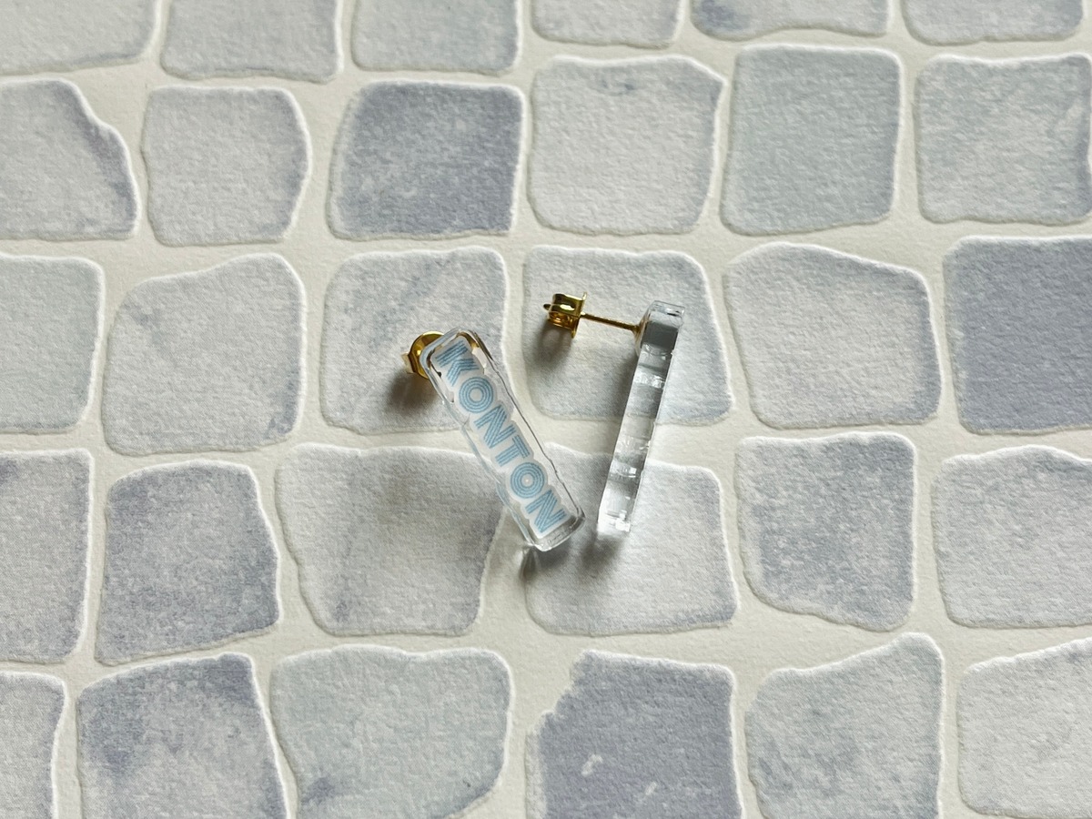 kontonロゴピアス | konton store