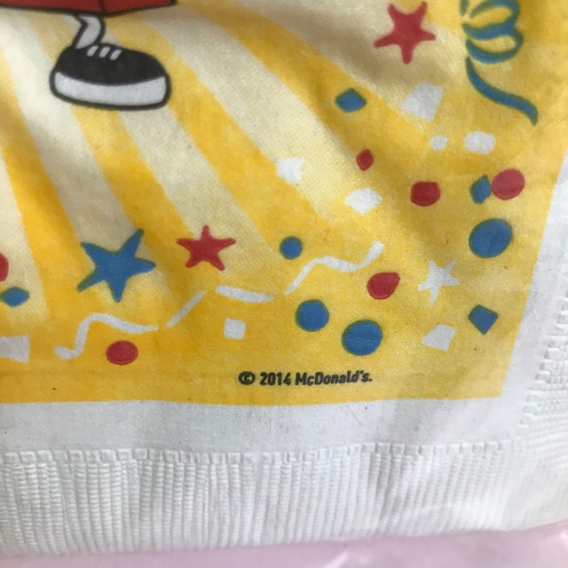 マクドナルド ナプキン（McDonald’s Napkins） レトロでアメリカンなマックアイテム | Honey Antique ...
