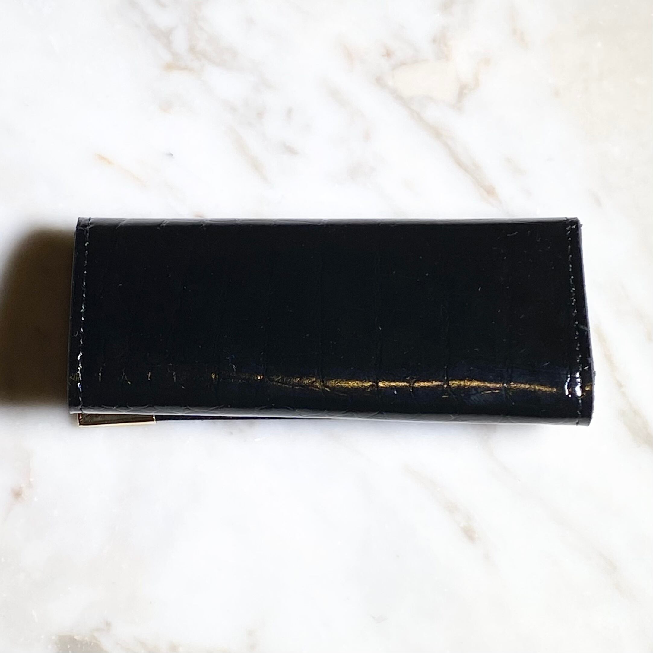 DUNHILL embossed enamel key case | NOIR ONLINE