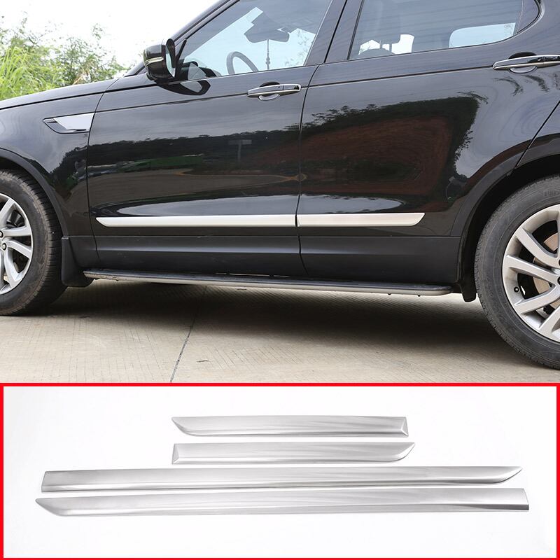 ランドローバーディスカバリー5 LR5 L462 2017 2018 Car ABS Plastic Exteror Door ...