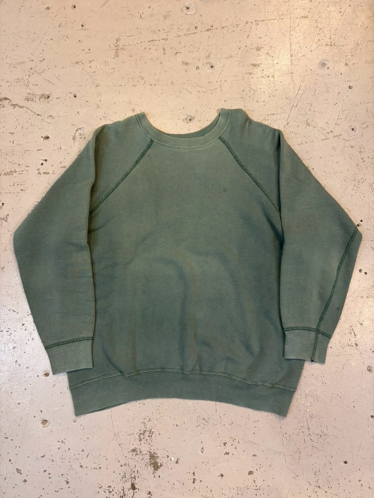 VINTAGE 雰囲気抜群 60's〜 TOWNCRAFT RAGLAN SLEEVE SWEATSHIRTS BIG SIZE ...