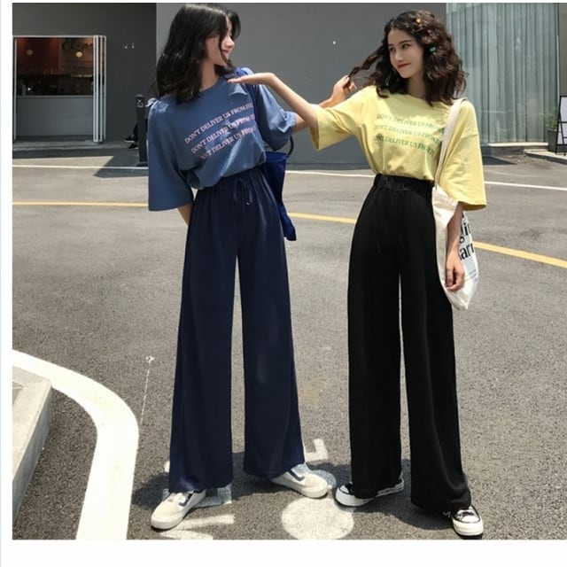 夏服 レディース セットアップ レディース ワイドパンツ カジュアル