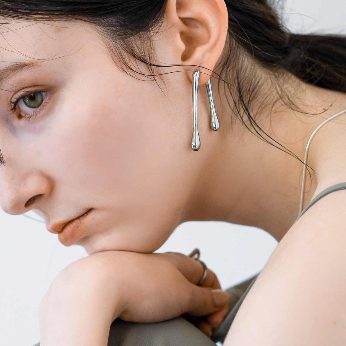 stainless hang pierce SP025 | RIN. accessory ｜ステンレス・silver925 金属アレルギー対応アクセサリーなど