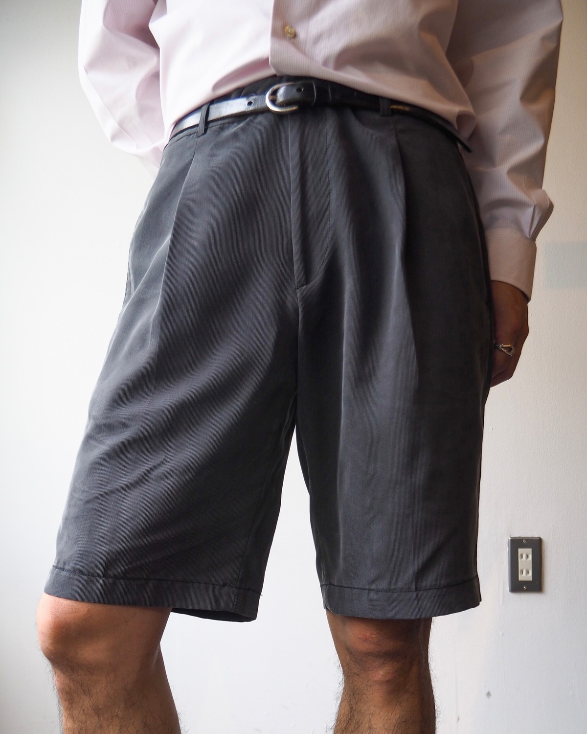 "Remaked" Euro Slacks Shorts | 'bout