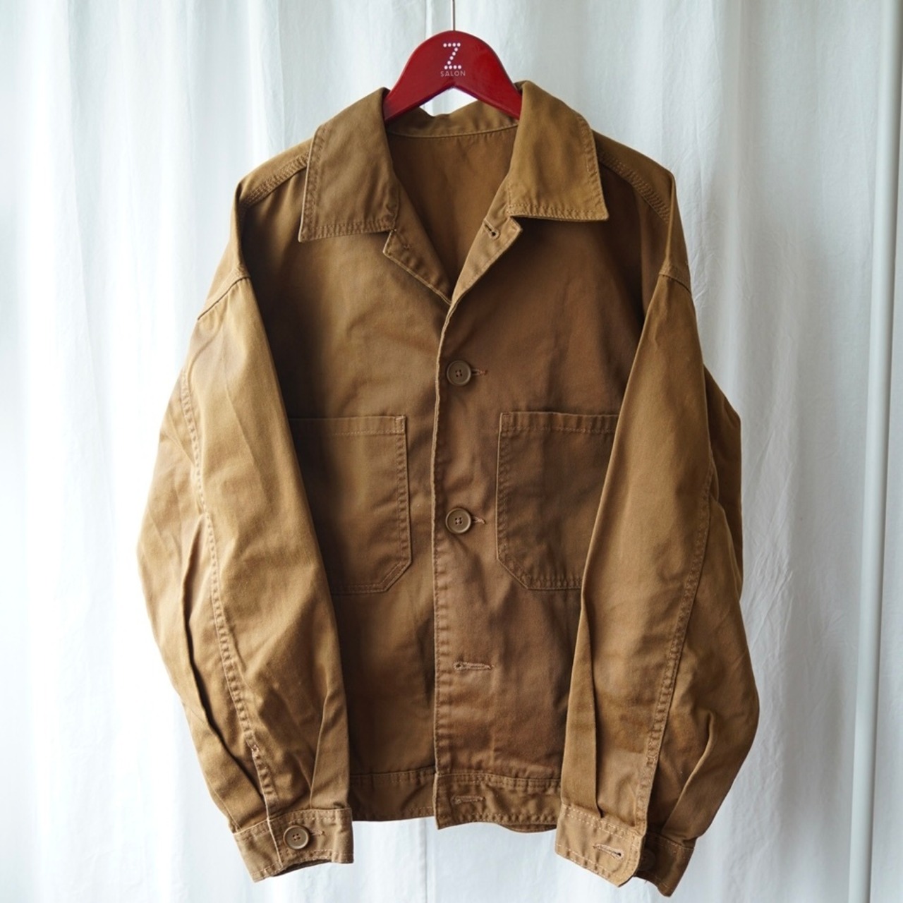 IDF-BOYCOTT Work Jacket メンズS ブラウン | dannyjin base