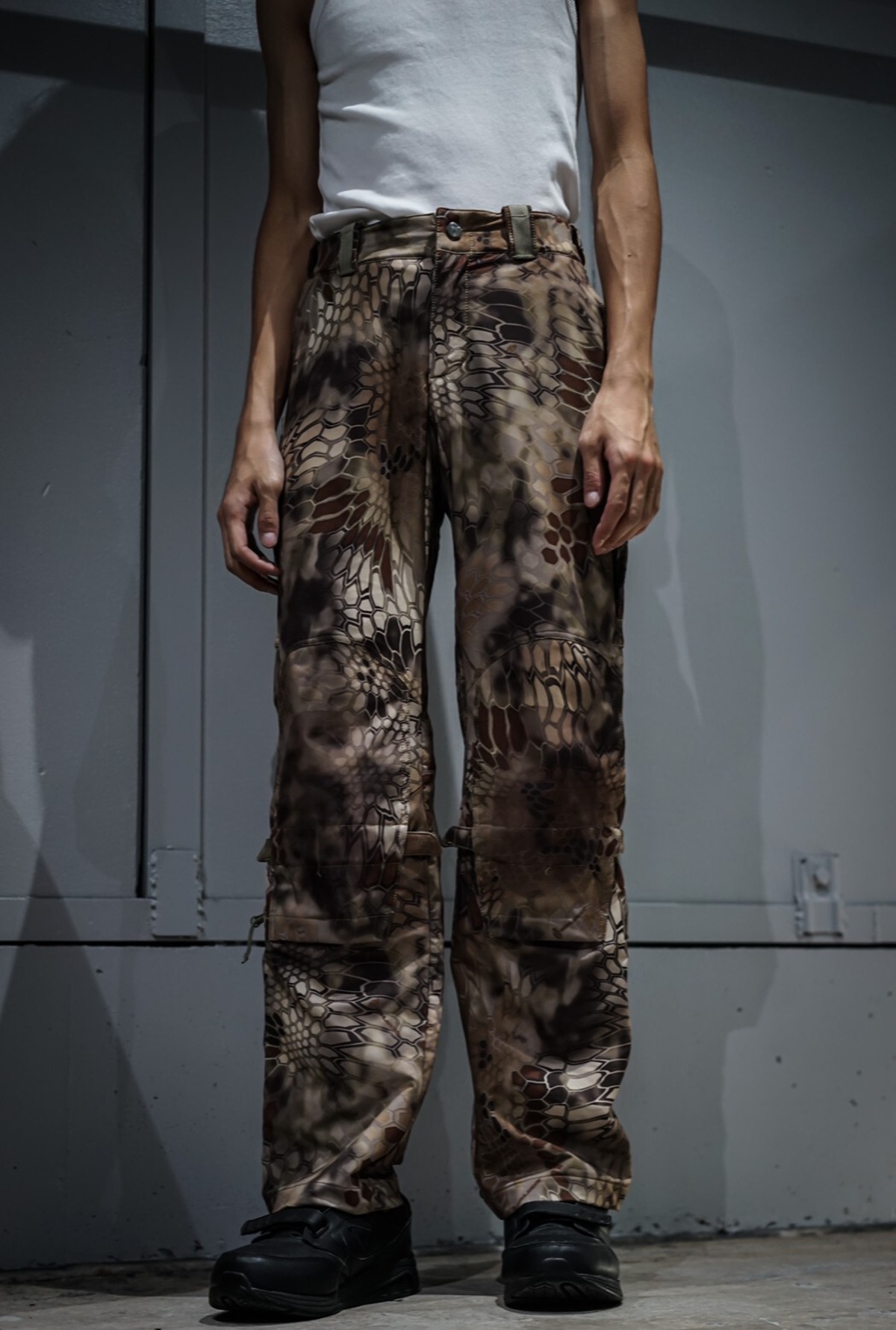 【add (C) vintage】Pocket Gimmick Python Pattern Trousers | Caka(カカ）下北沢古着 ...