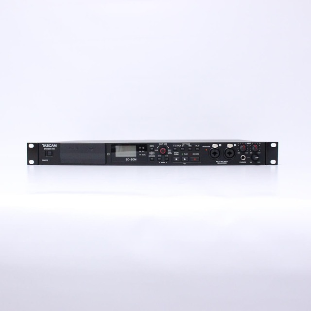 TASCAM｜SD-20M｜ソリッドステートレコーダー｜SDレコーダー｜電池駆動可｜Solid State Recorder｜タスカム ...