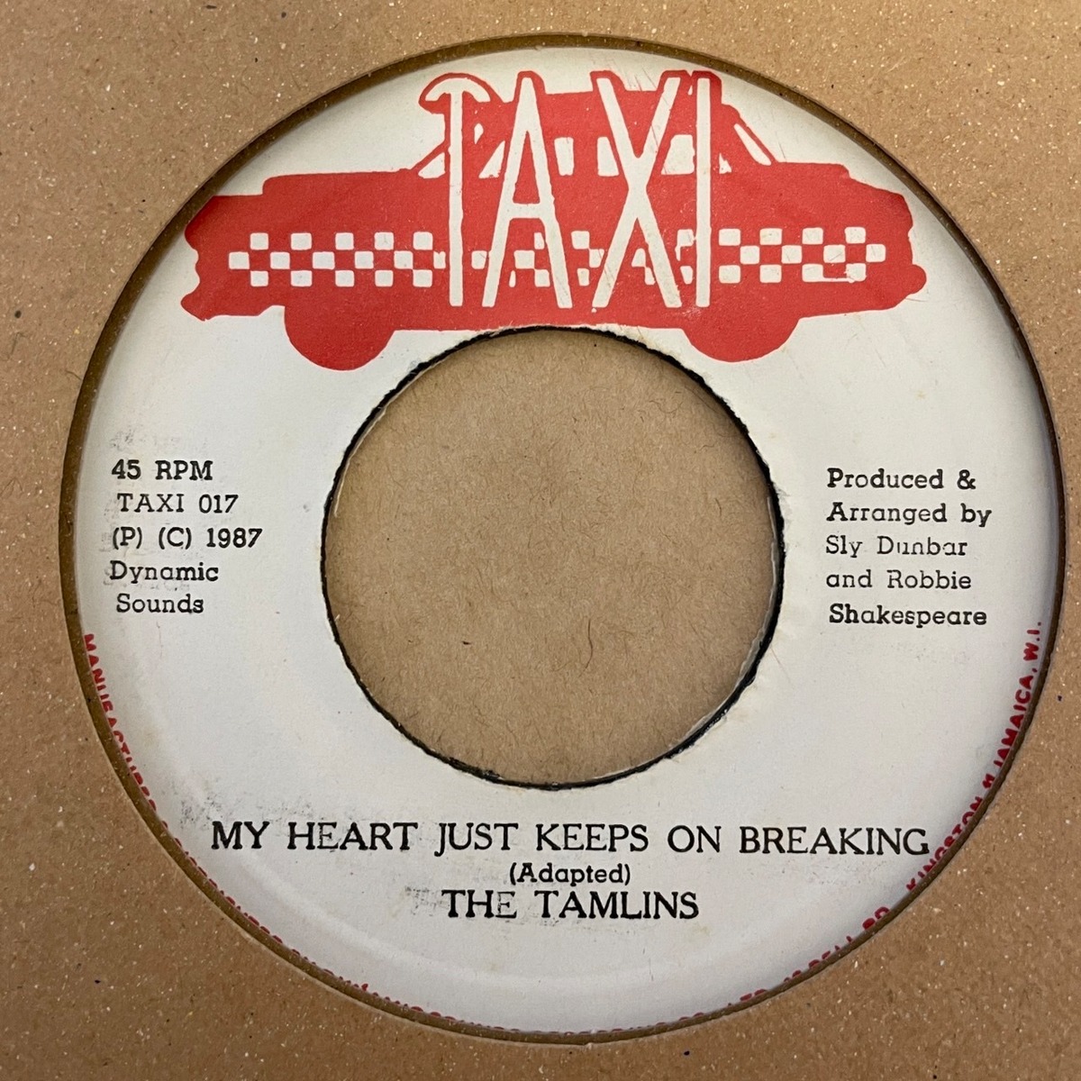 The Tamlins - My Heart Just Keeps On Breaking【7-21431】 | Jamaican Soul