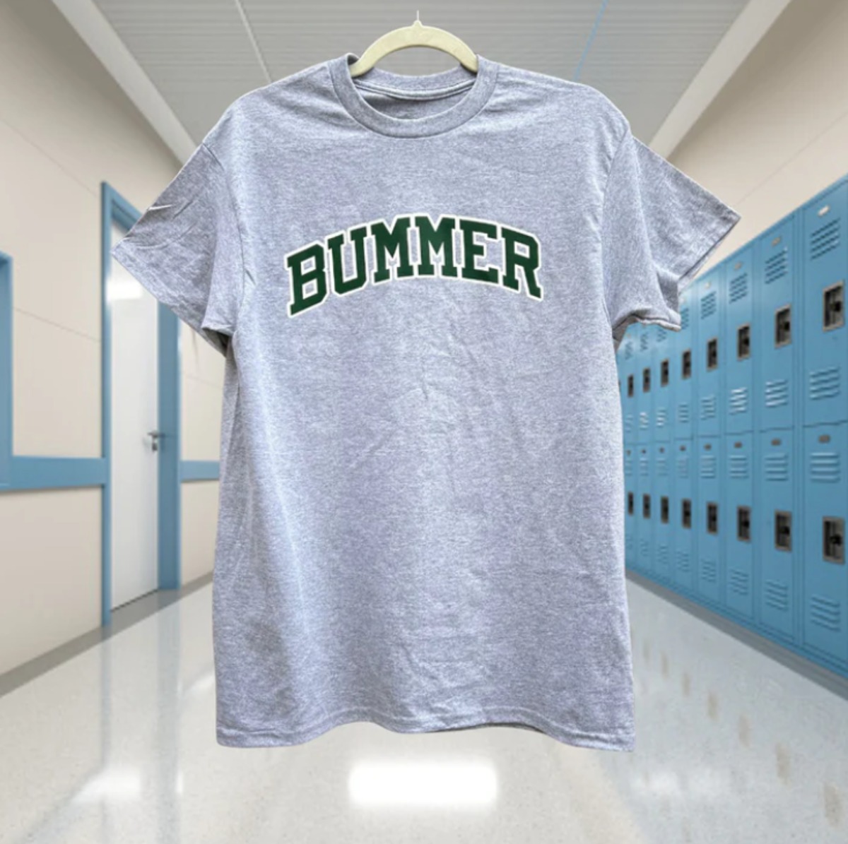 Bummer California - ALUM T-SHIRT,grey | CYCLE TRASH
