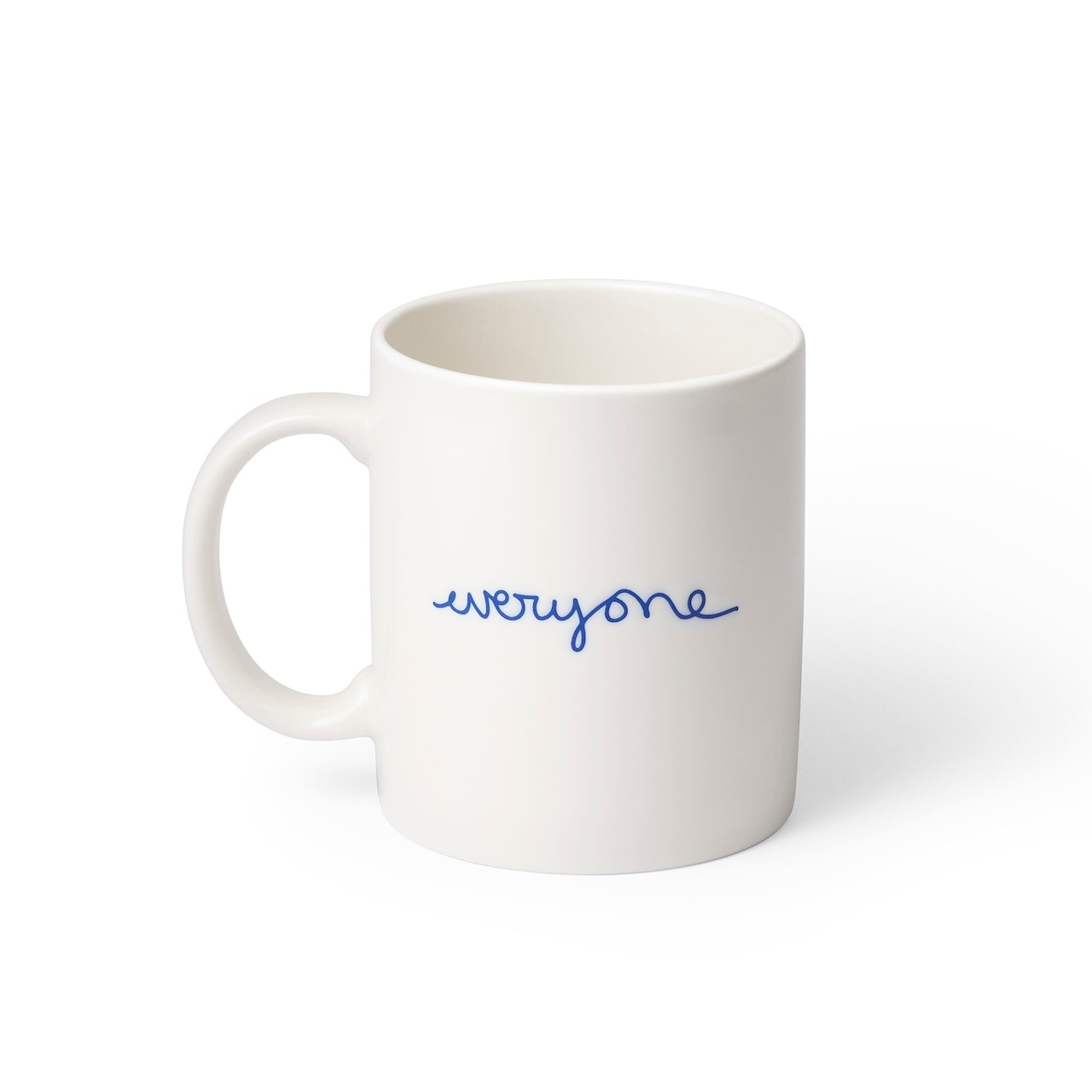 everyone j.30000 rooftop logo mug (WHITE) | everyone