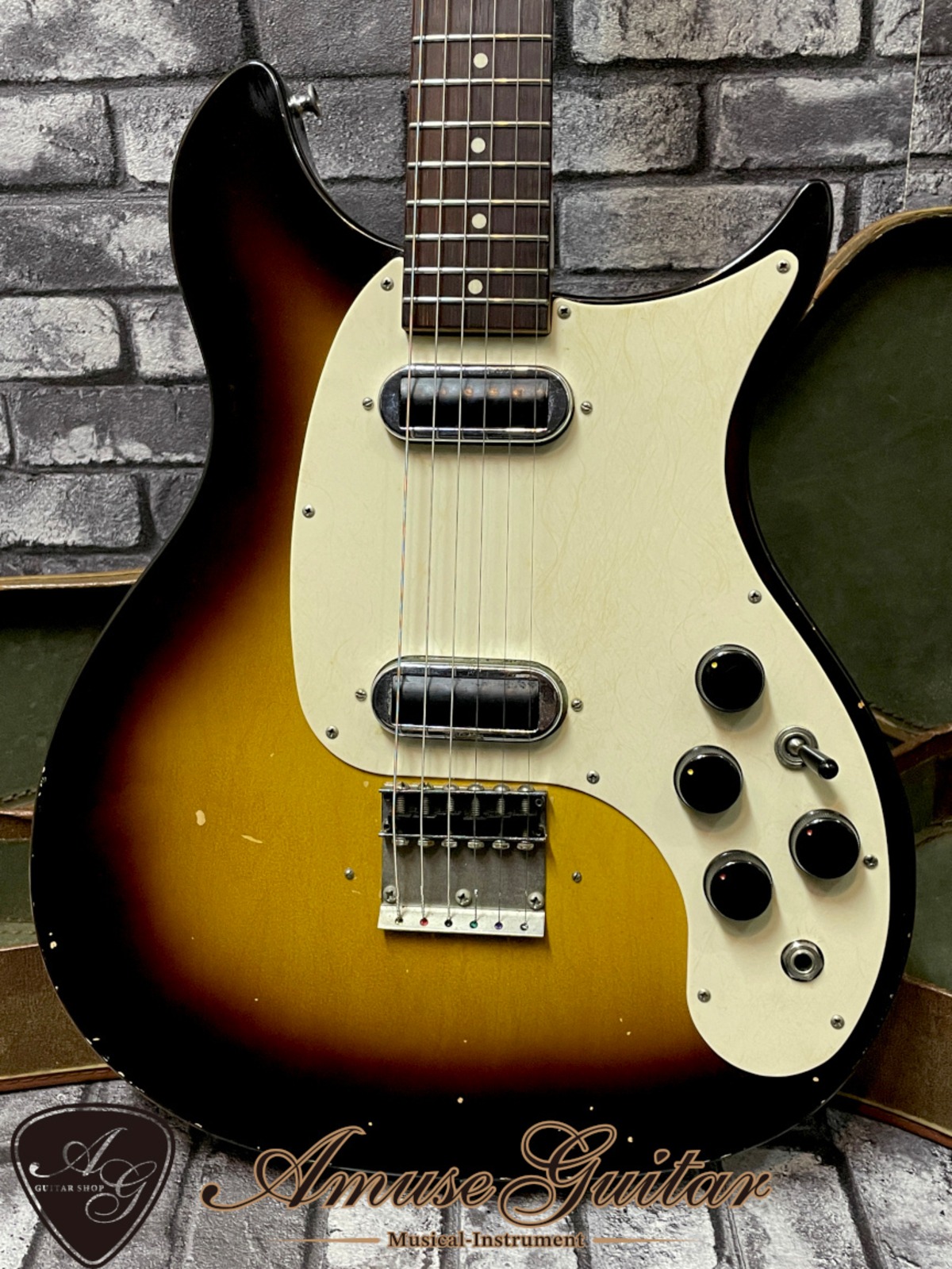 Magnatone Mk VIII # Sunburst 1960年製【Designed by Paul Barth Guitar】w ...