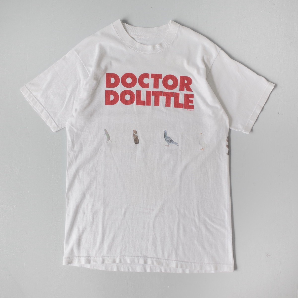 "DOCTOR DOLITTLE” Double Side Printed Official Movie T-shirt s/s ...