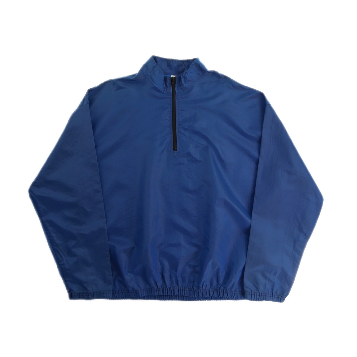 【CUBA】1990s iridescent color nylon half zip pullover -7252- | cv