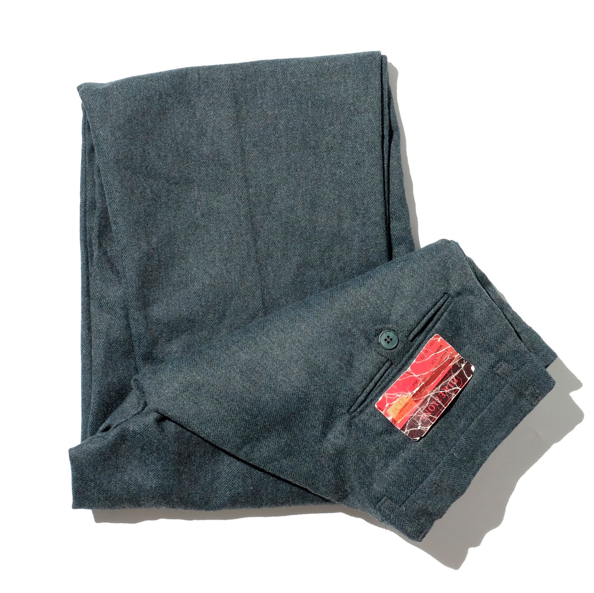 80's Wool slacks by COTLER made in USA "DEAD STOCK" size 31.5×32.5 ...