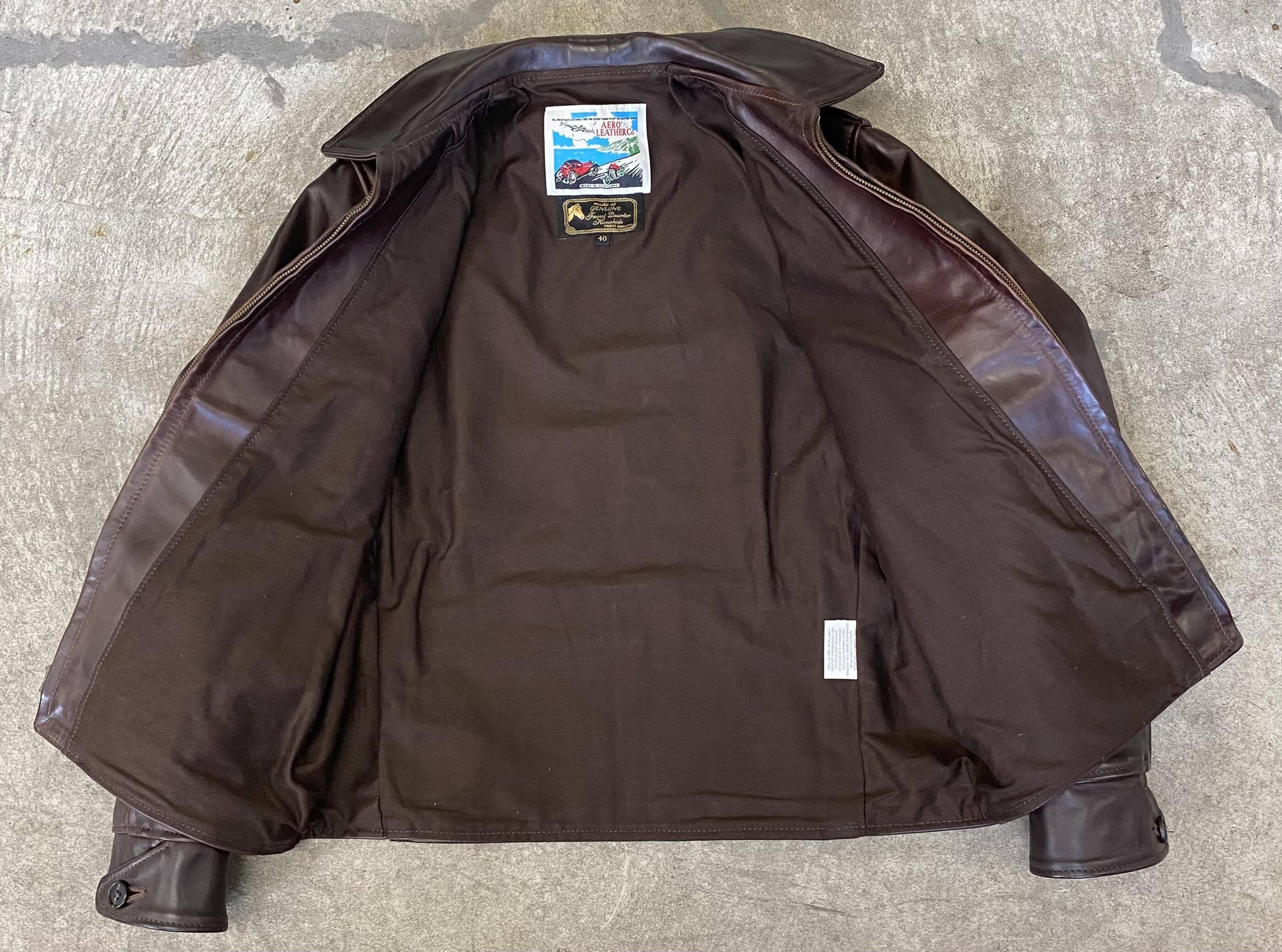 Halfbelt STF 40" Brown FQHH | エアロレザー公式オンラインショップ