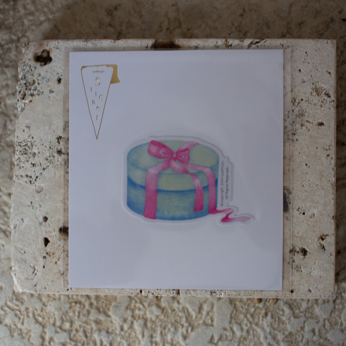 oudmijin ステッカー ハコニリボンヲカケテ | LETTER STAND lolo