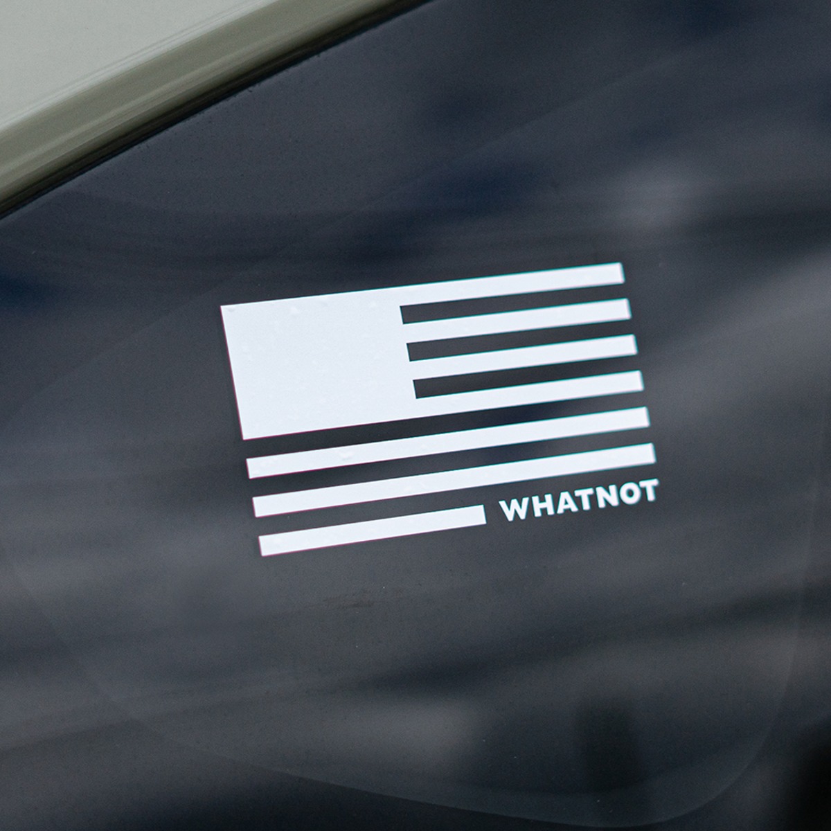 WHATNOT HARDWEAR STORE／ORIGINAL CUTTING STICKER “NATIONAL FLAG ...
