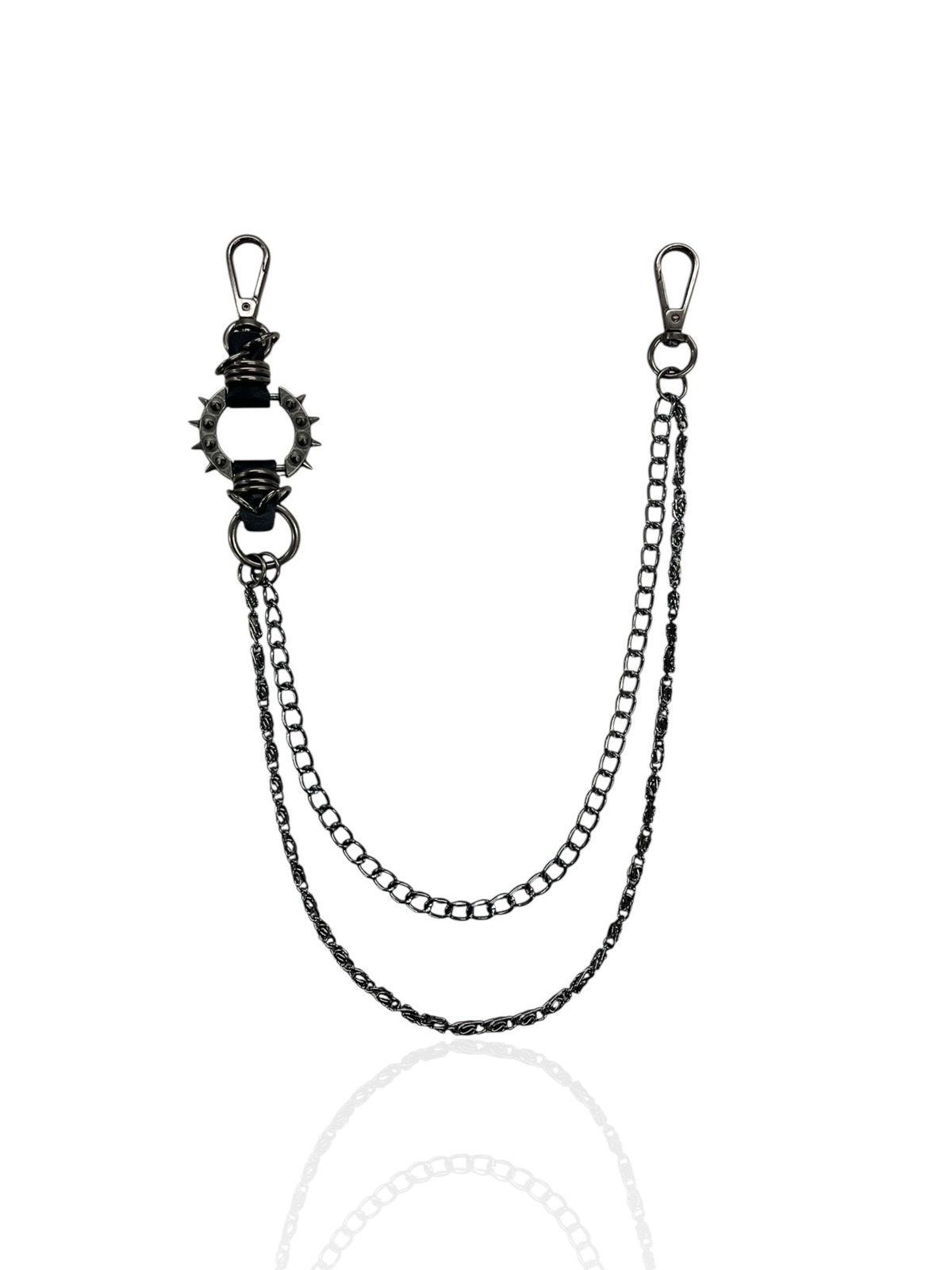 【PLANET STUDIO】spike guardian double wallet chain | OVERTURE WEB SHOP