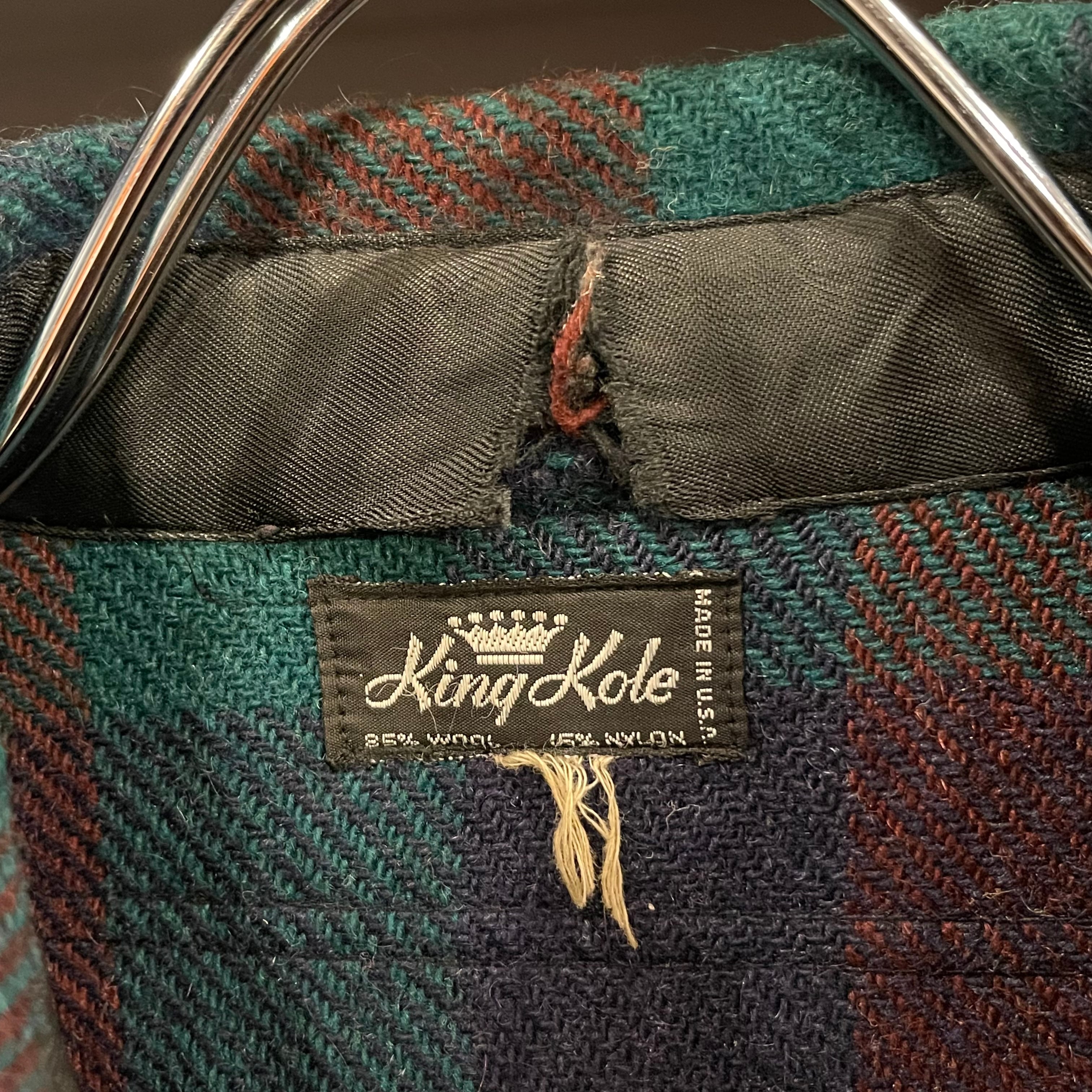 1950s King Kole L/S Wool Shirt | VOSTOK