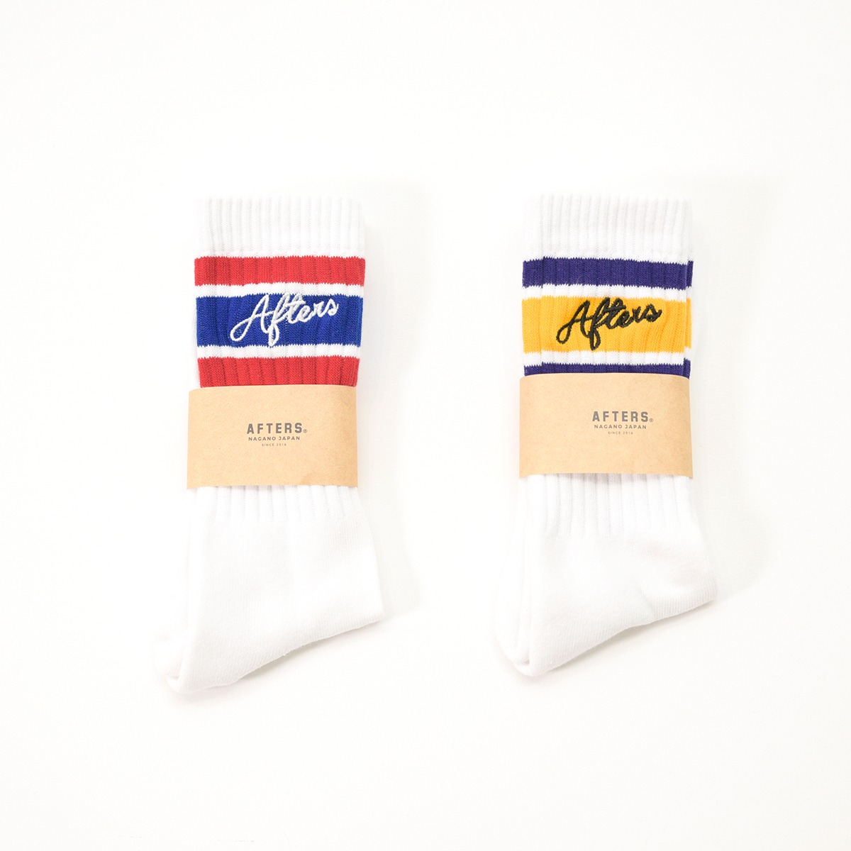 AFTERS / CURSIVE LOGO SOX | AFTERS STORE