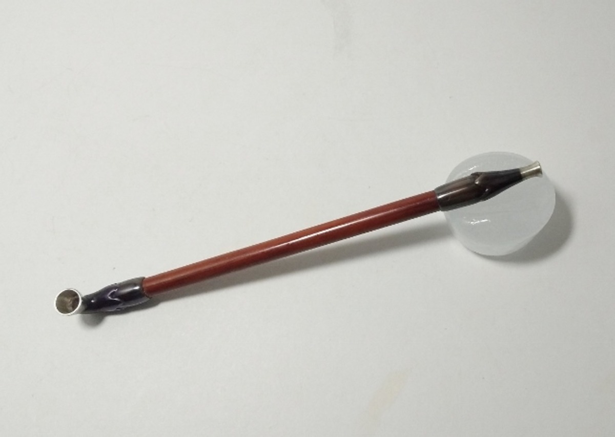 二所銀茄子形羅宇煙管 | oonuki tobacco