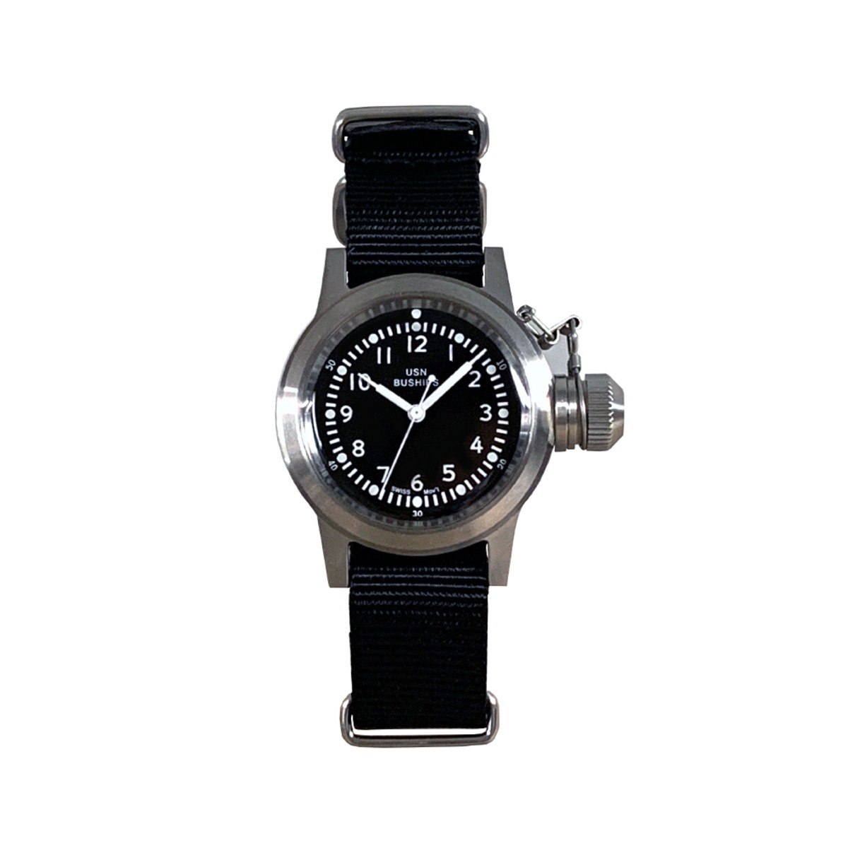 Naval military watch Mil.-04 SV/BK US MARINE USN BUSHIPS type | Naval ...