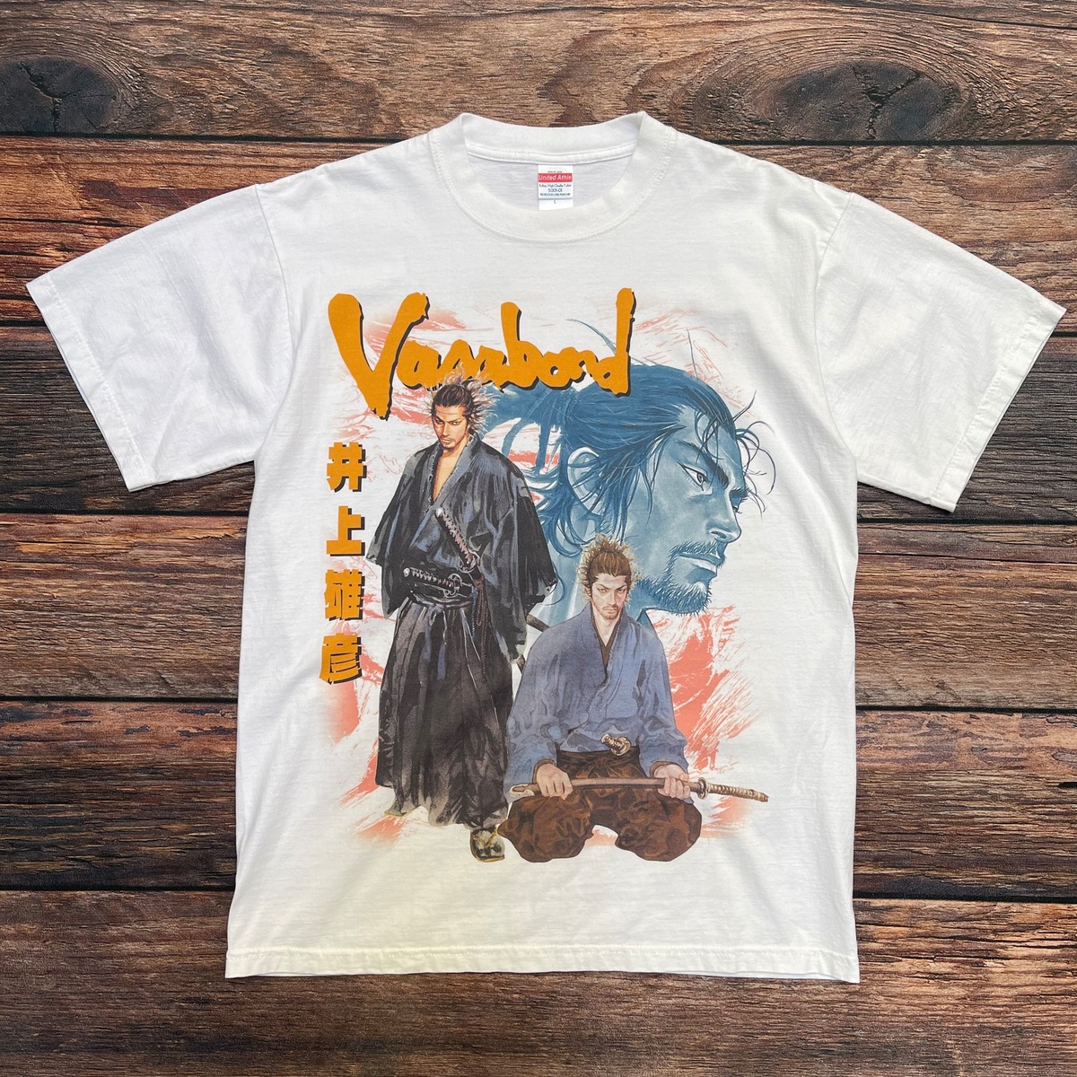 バカボンド 漫画 コミック アニメTシャツ 両面プリント Lサイズ | 古着屋DIGDIG