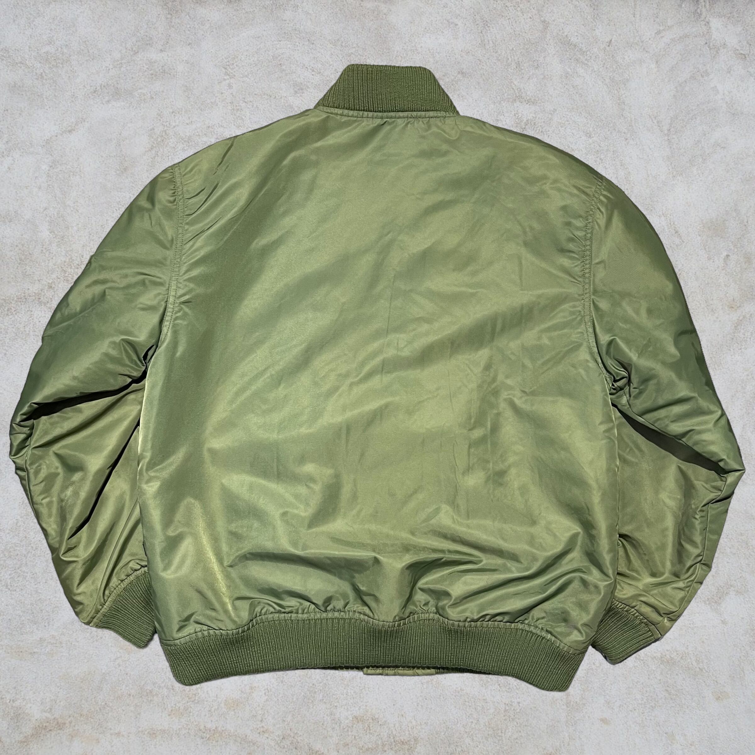 00’s old stussy “Ma-1 Type” Nylon Jacket | curb