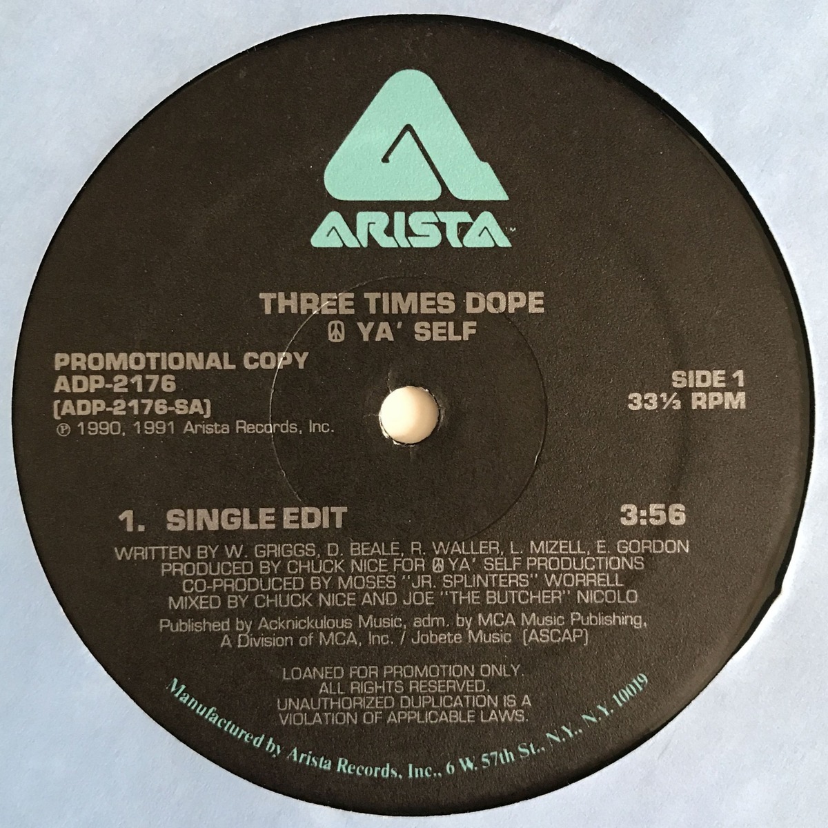 Three Times Dope - Peace Ya' Self | goodolddays