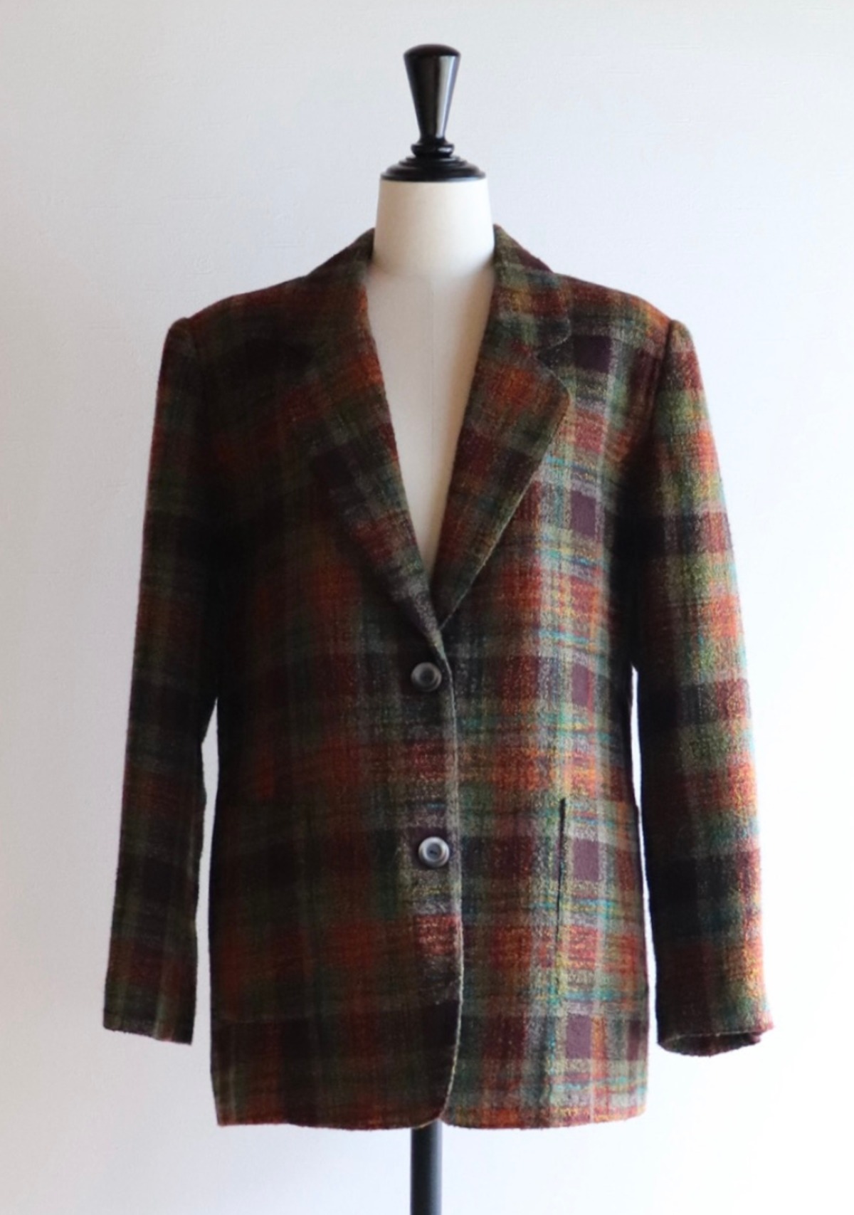 check pattern jacket | meguru vintage