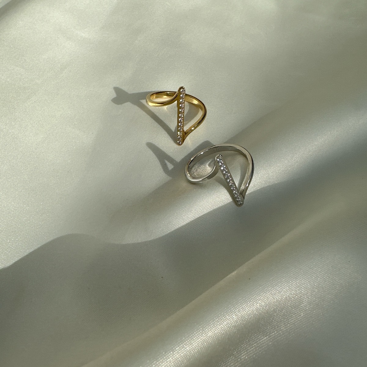 stainless stripe ring | AKINAWAN