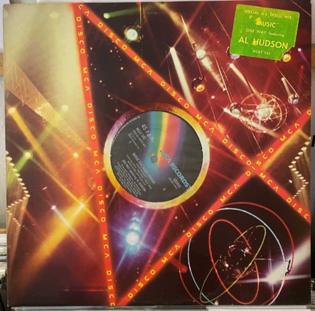 ONE WAY feat AL HUDSON "MUSIC" 12" | EAD RECORD