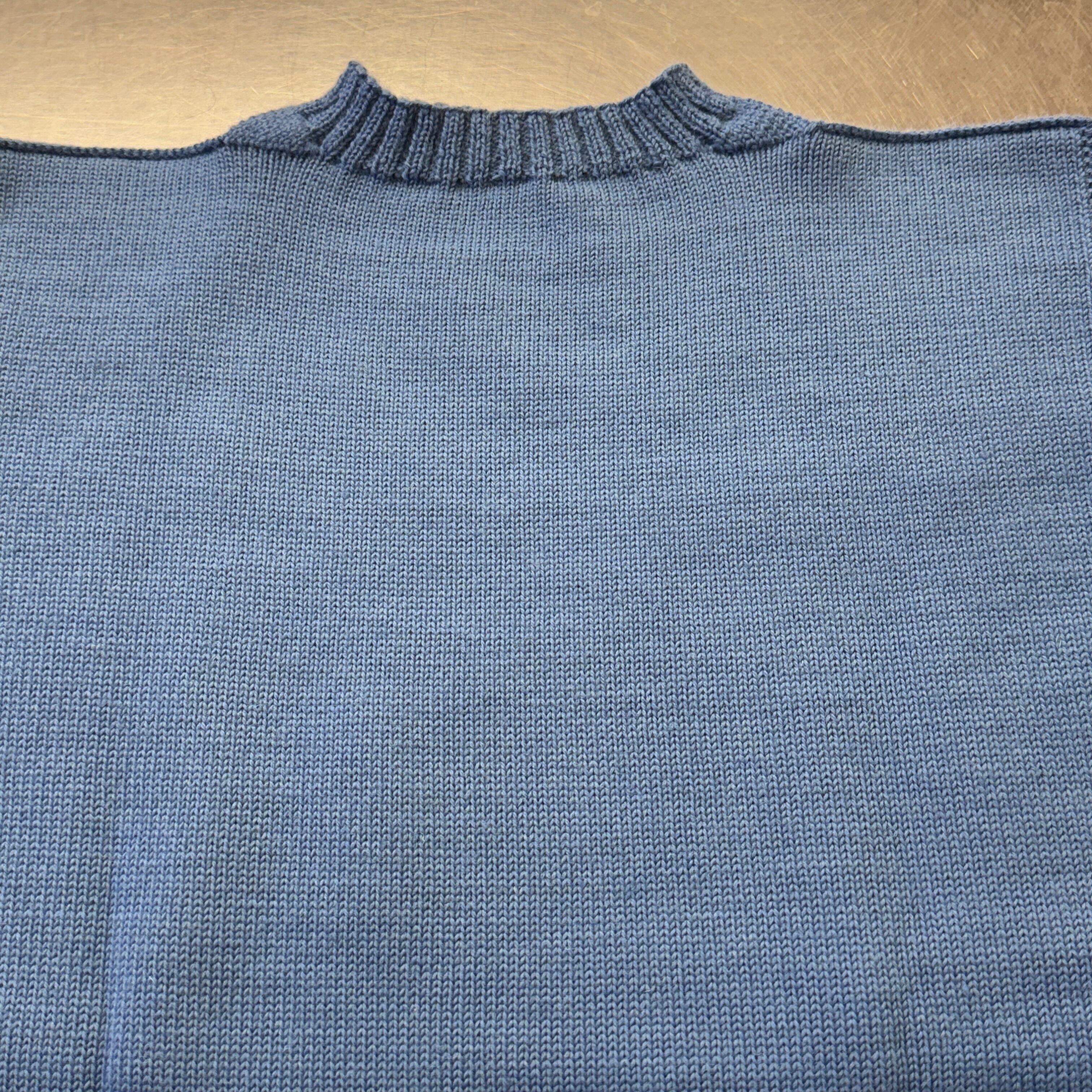 1970s TRADITONAL GUERNSEY WOOL SWEATER | safarionline