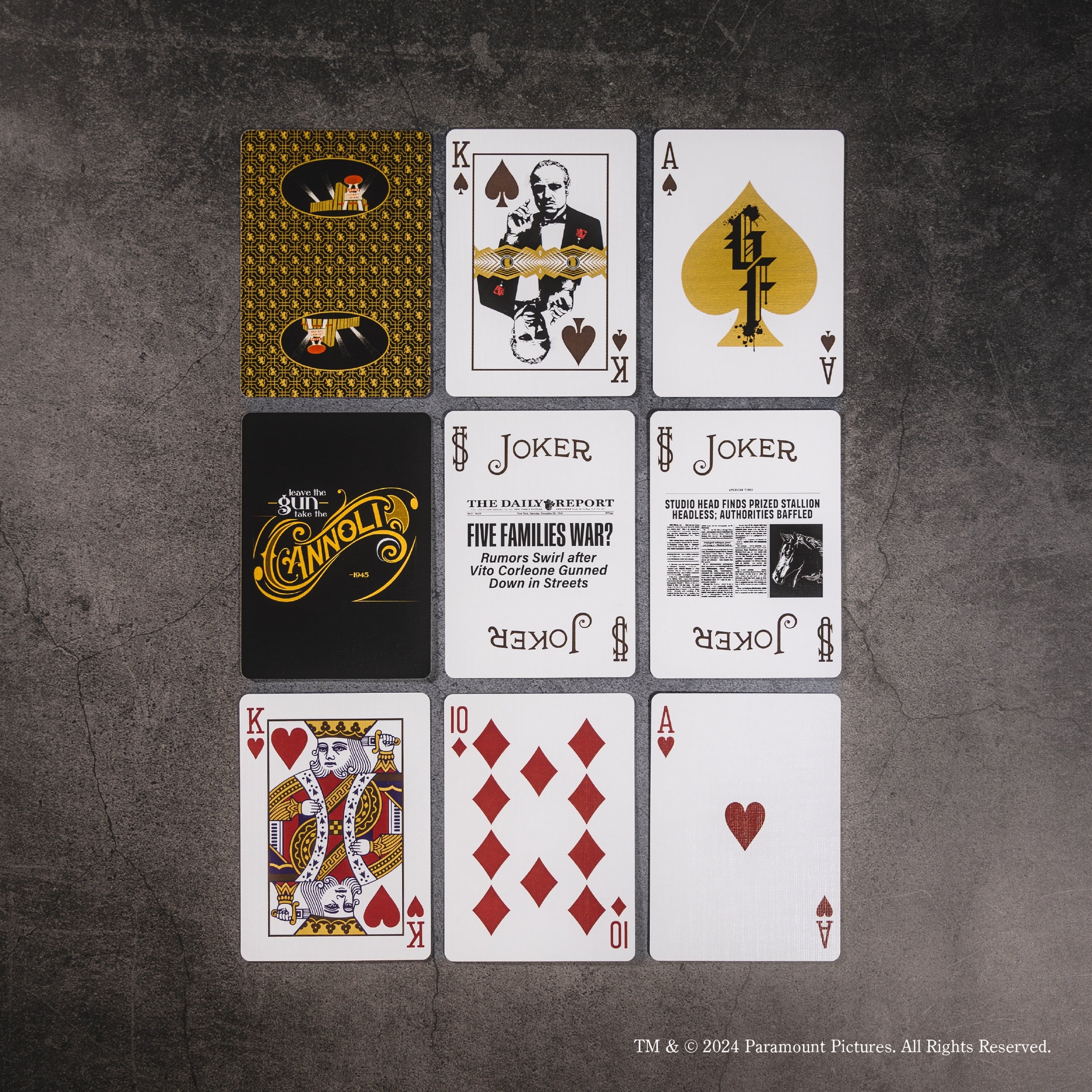 The GODFATHER Playing Cards | OSMAND WEB SHOP The GODFATHER Playing Cards | OSMAND WEB SHOP