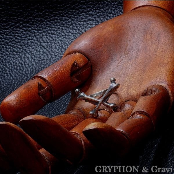 指輪 【Cross Bone Ring】 クロスボーンリング by GRYPHON 指輪 【Cross Bone Ring】 クロスボーンリング by GRYPHON