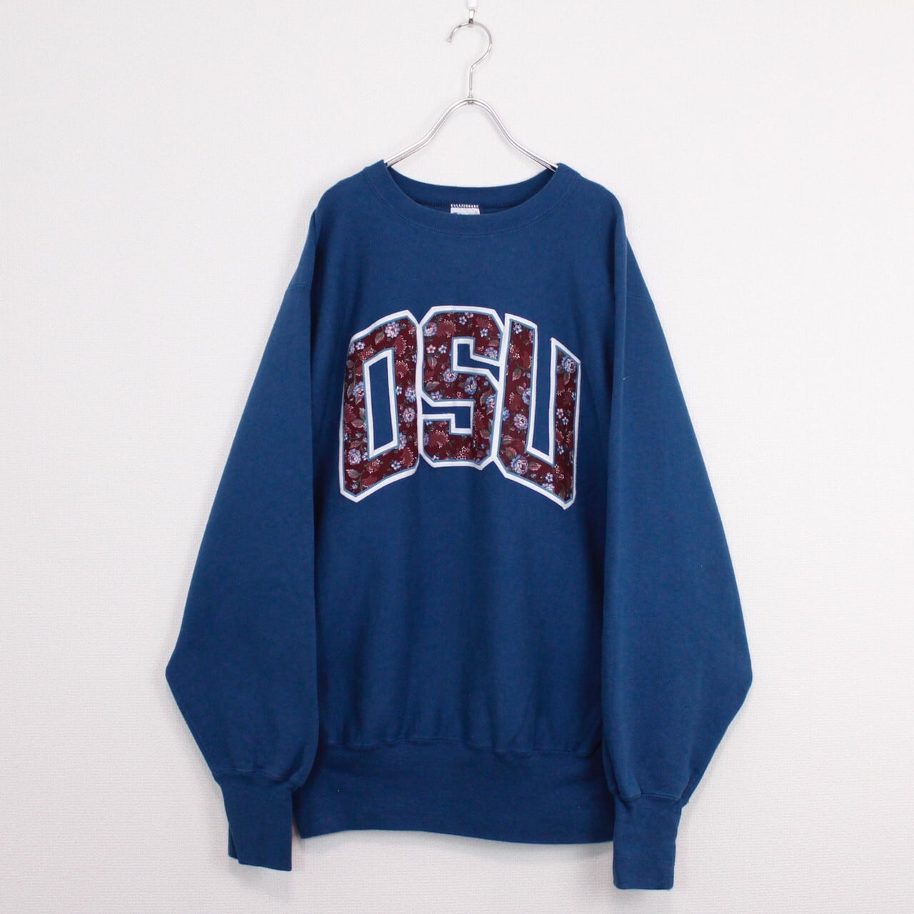 act2】"Champion" Reverse Weave Beautiful Flower Pattern Logo Sweat Shirt ...