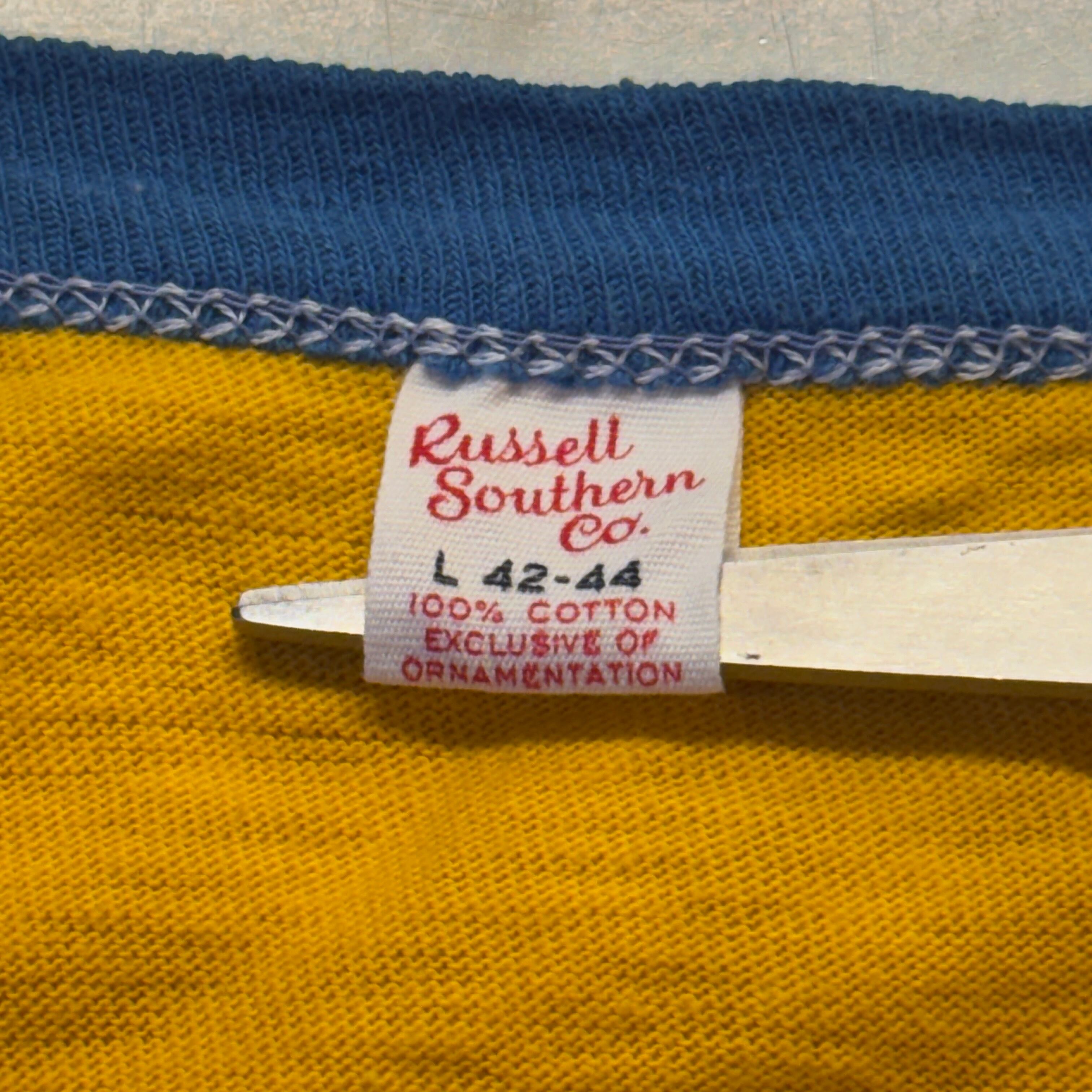 1960s RUSSELL SOUTHERN RINGER T-SHIRT | safarionline