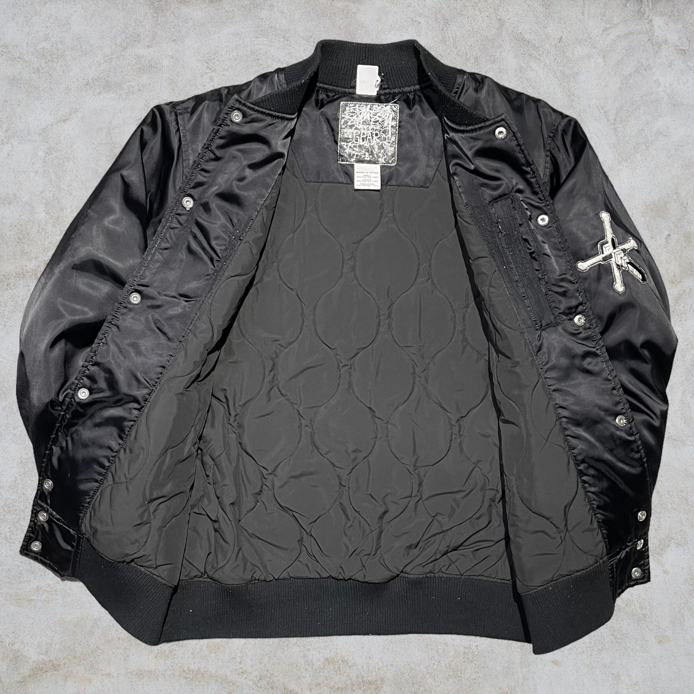 00’s old stussy “Ma-1 Type” Jacket | curb