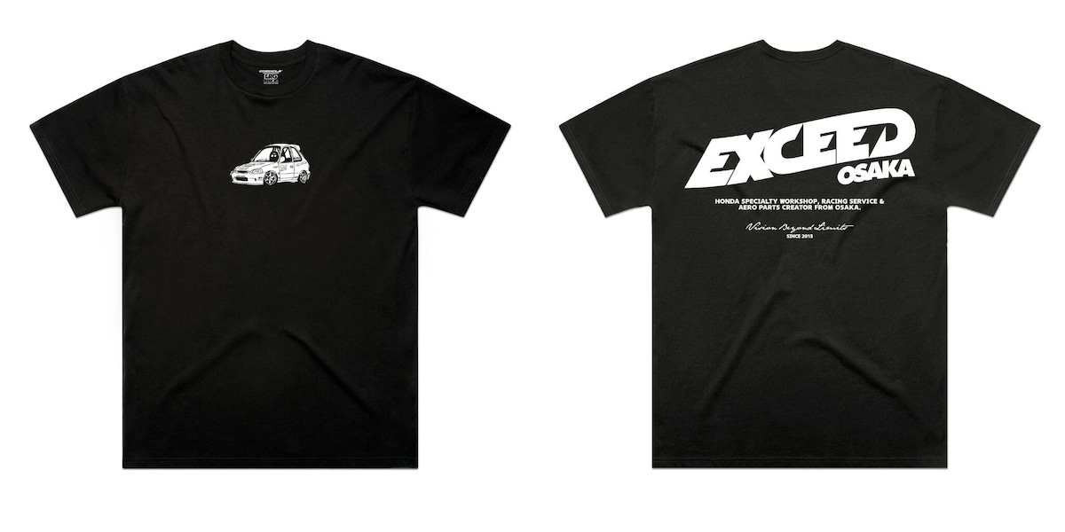 EXCEED 2026 popup Tokyo T-shirt (XXL-XXXL) | EXCEED JAPAN