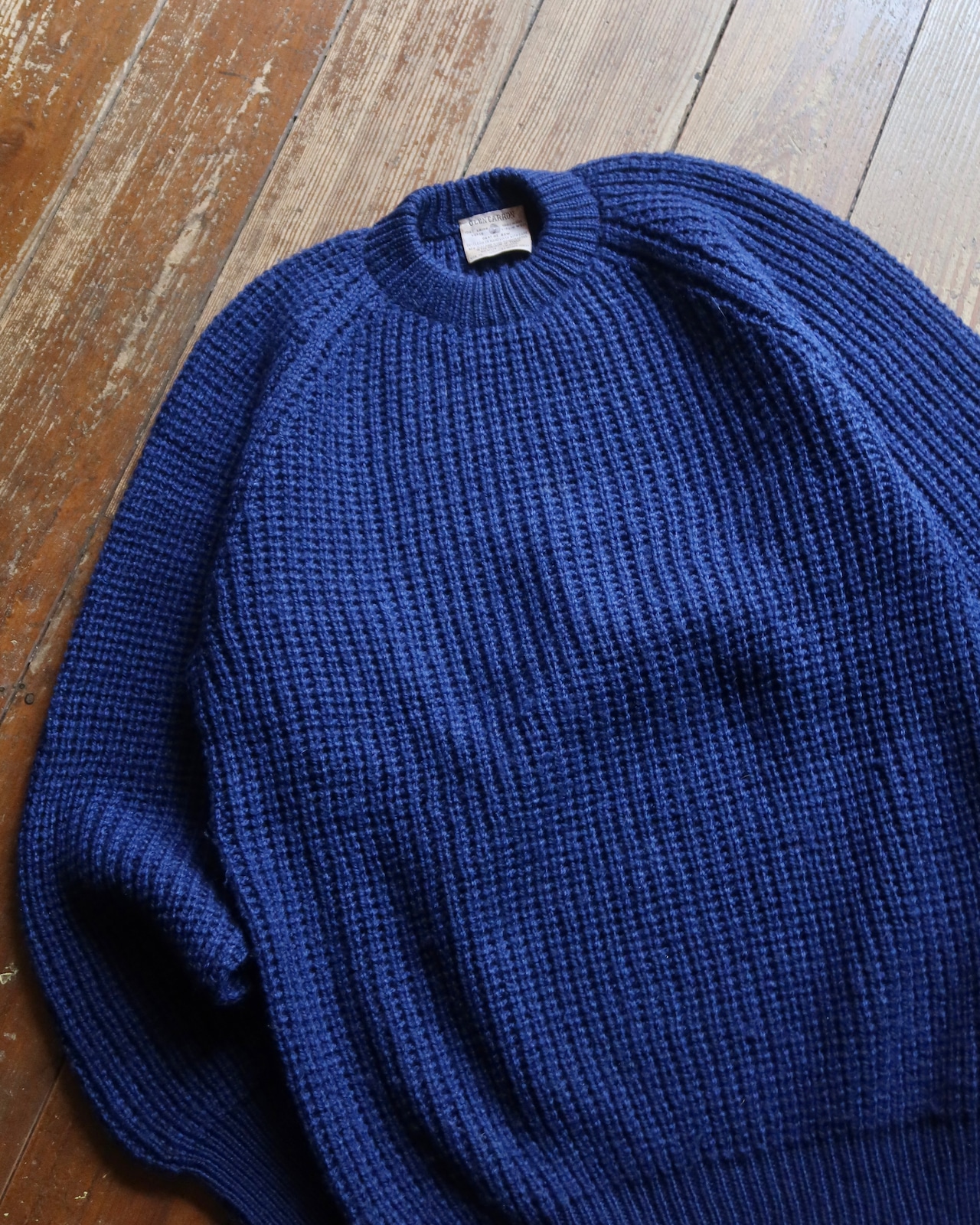 80-90’s GLEN CARRON hand knit sweater | CTC STORE