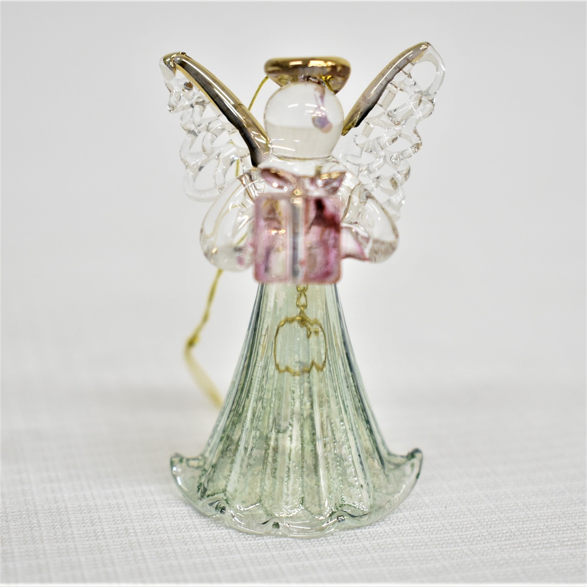 愛くるしい癒しのオーナメント!ガラスエンゼル(ガラス天使)ベル | LunaMart