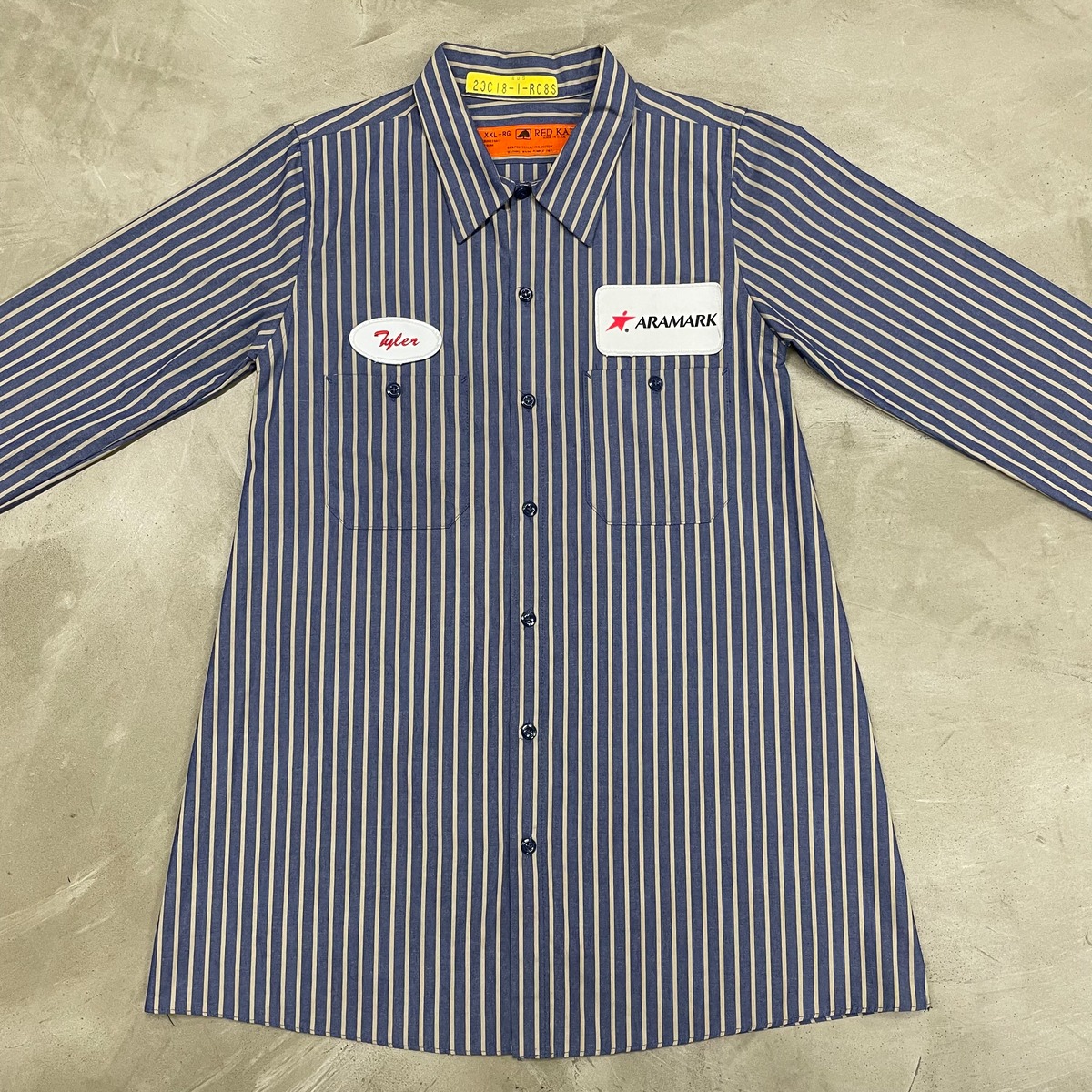 RED KAP ARAMARK ワークシャツ | used&vintage aoakua