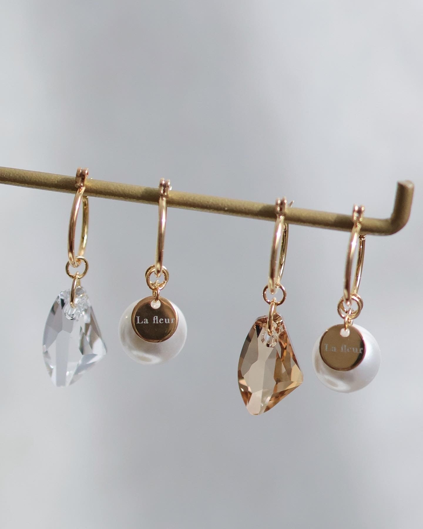 crystal glass × pearl | Pay ID