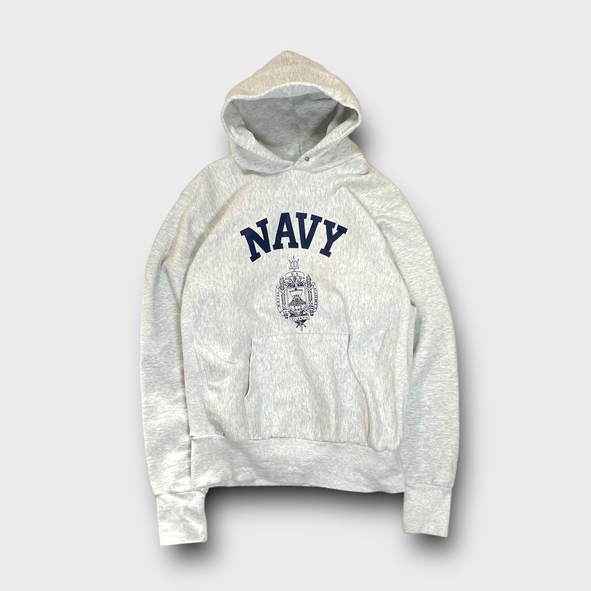 U.S.NAVAL ACADEMY STORE U.S.NAVY hoodie reverse weave type made in USA ...