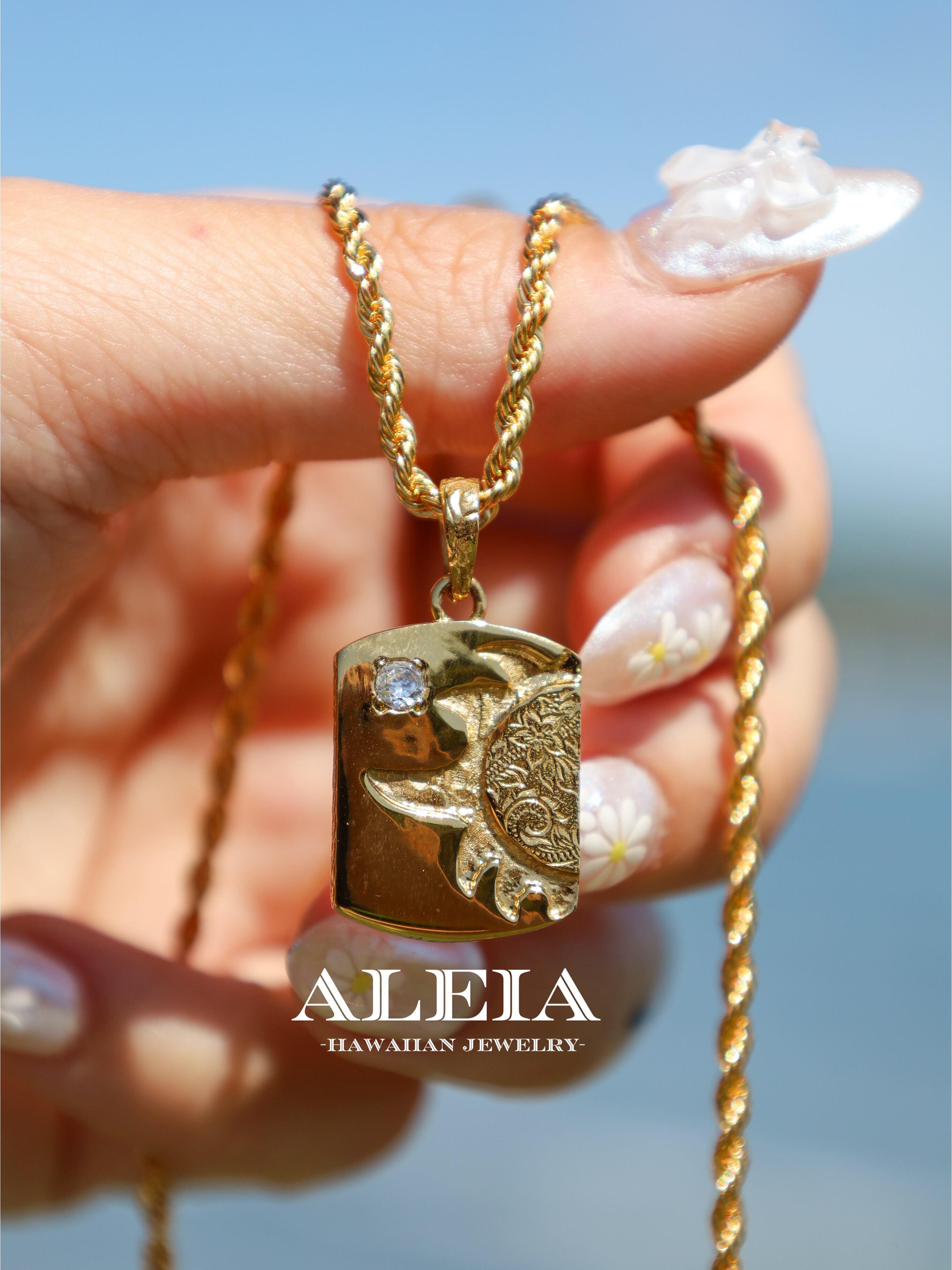 LaLa Pilina Necklace[316L]ハワイアンジュエリー | ALEIA【Hawaiian jewelry 】サージカルステンレス