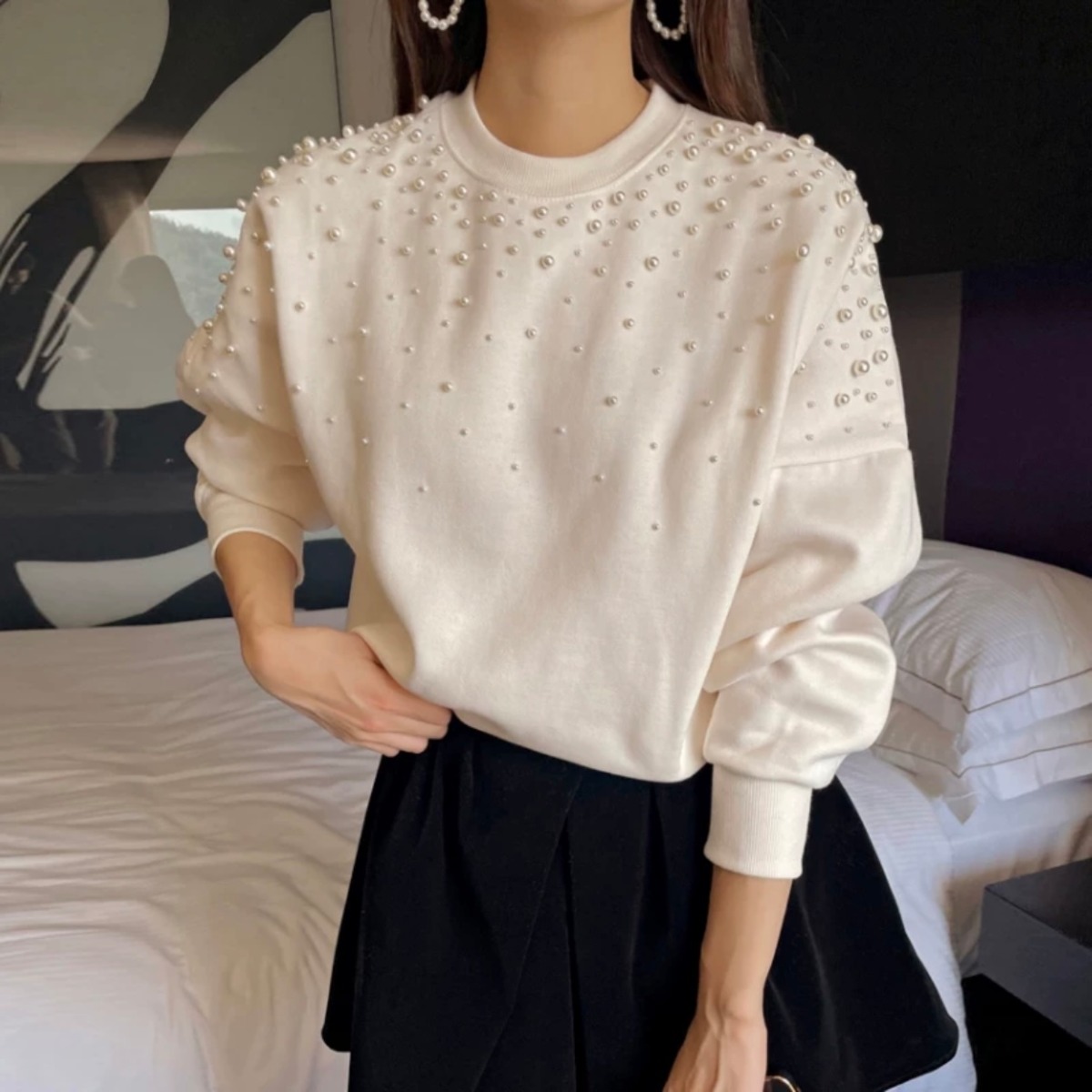 pearl decorative tops [2 colour] | Bonnecloche