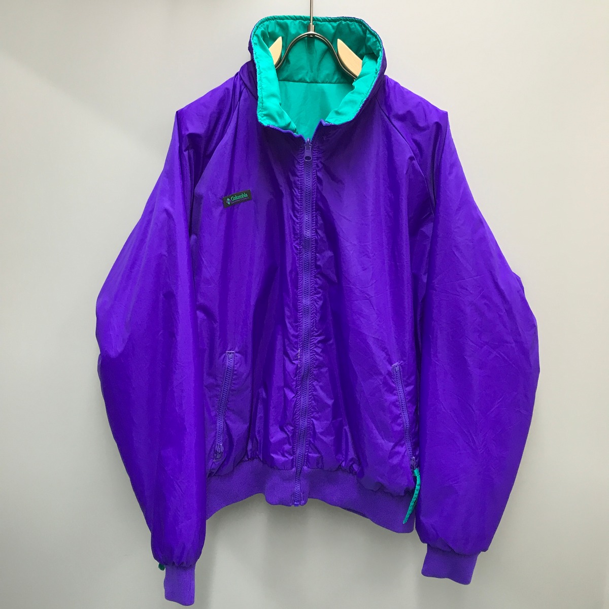 80's-90's コロンビア COLUMBIA 'Powder Keg' ナイロンパーカー 着脱可能ライナー付き | 古着屋 EAGLEBASE