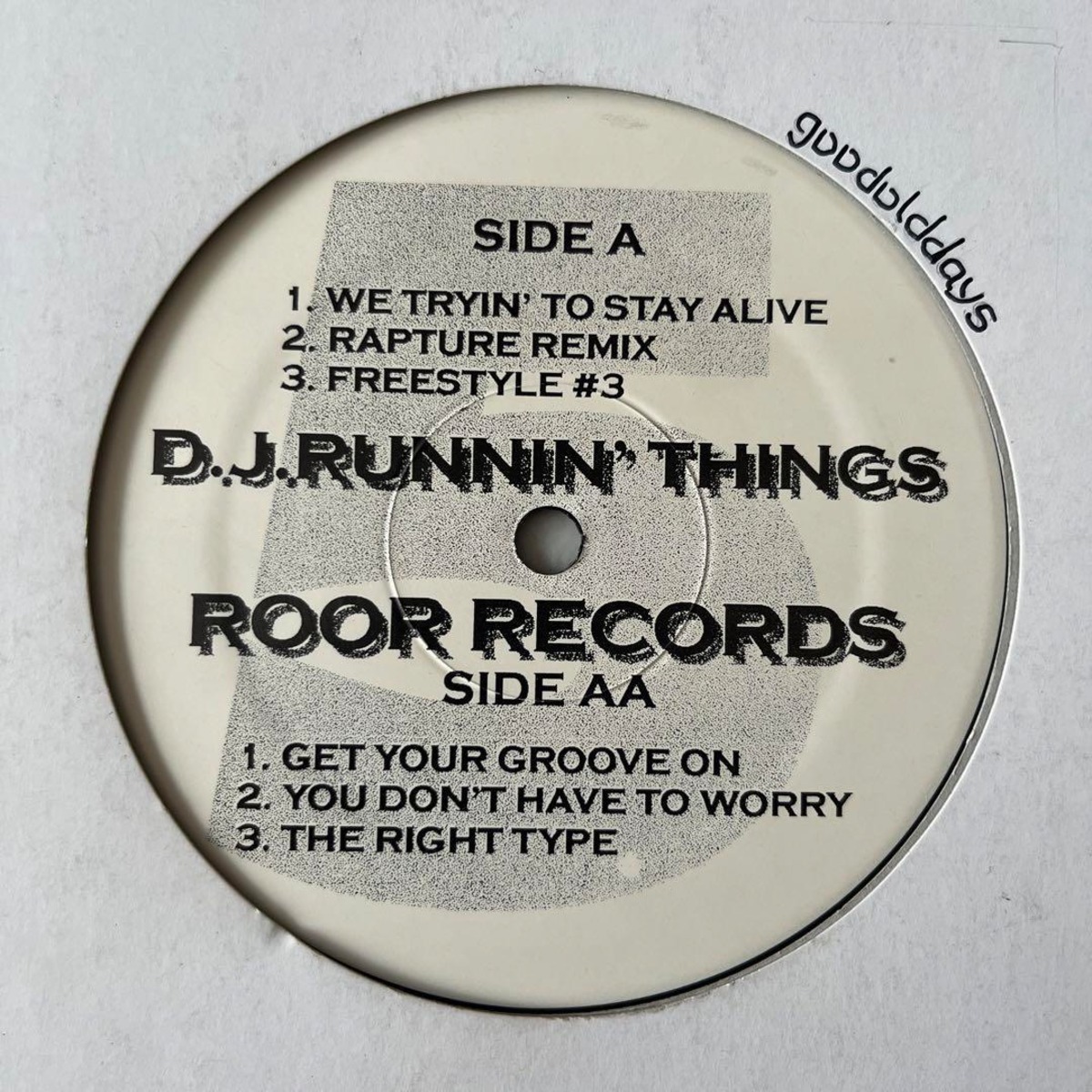 DJ Runnin' Things - DJ Runnin' Things 5 | goodolddays