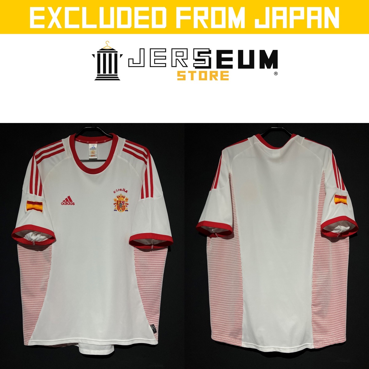 【2002/03】 / Spain（A） / Condition：Preowned / Grade：5 / Size：XL | JERSEUM ...