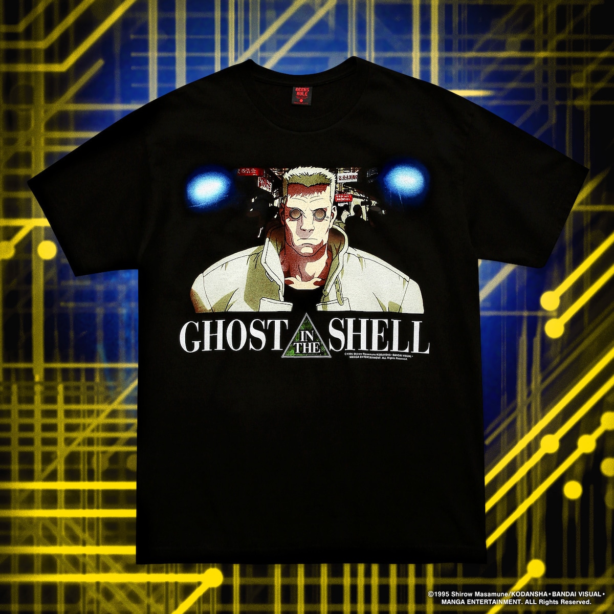 GHOST IN THE SHELL × GEEKS RULE 15 SILKSCREEN PRINTING T SHIRT vol.02 ...